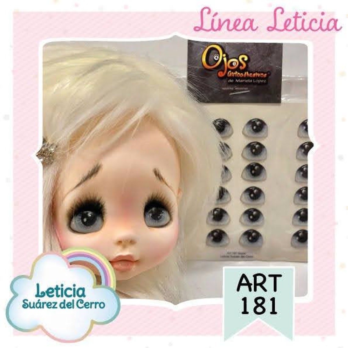 3D Sky Blue Resin Eyes, Doll Making Supplies, Crafts - Etsy