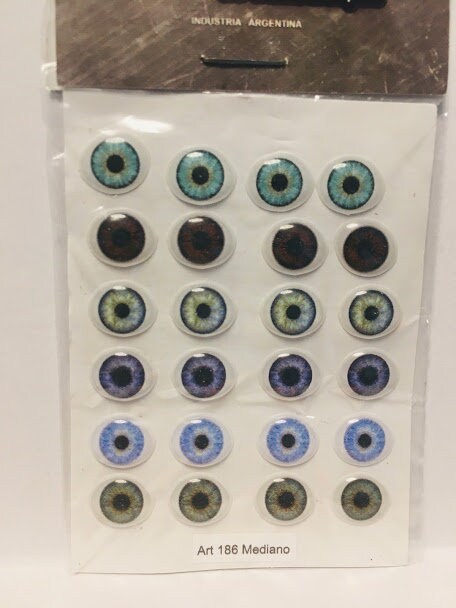 EYES 3D STICKERS Ojos 3D Model 186 Autoadhesivos De Mariela - Etsy