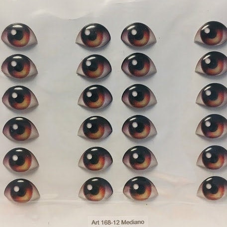 Mini 3D Eye Stickers, Doll Making Supplies, 4mm (12 Pairs) - Etsy