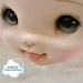 Blue Resin Eyes Color for Craft Dolls, Embellishments Scrapbook Supply ...