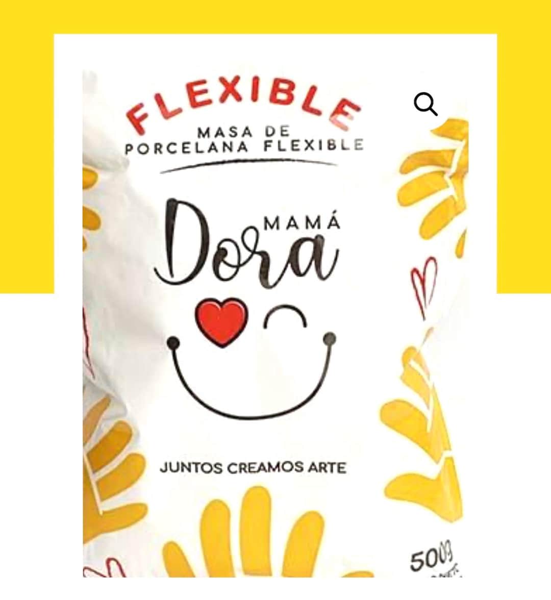 Cold Porcelain Mama Dora Flexible, Professional Air Dry Clay, Porcelana ...