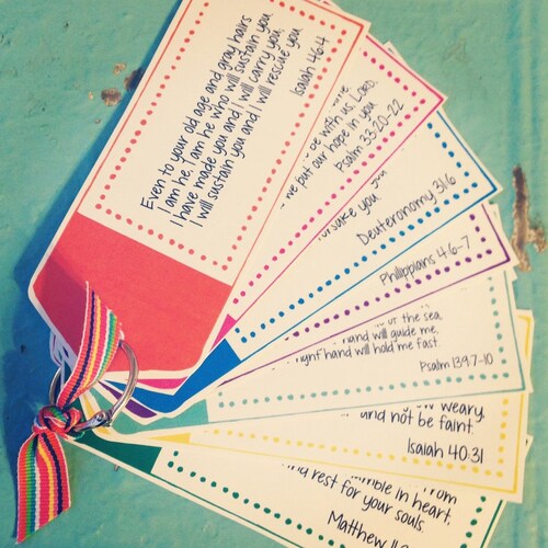 Personalized Scripture Cards: Digital Download - Etsy