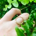 Gold Filled / Silver O Ring All Sizes Avaliable Etched O Ring Gold O ...