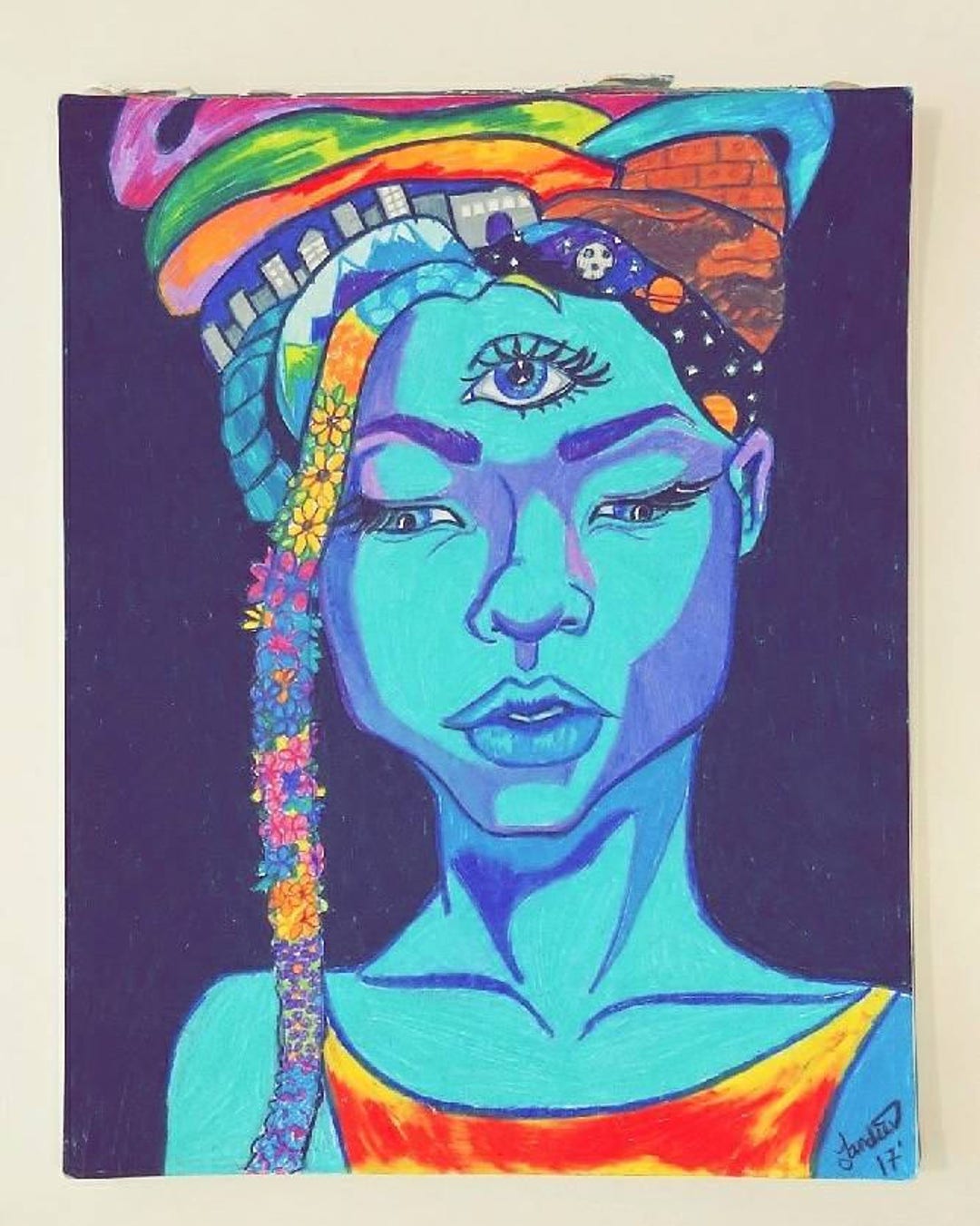 Third Eye Drawing 1117 - Etsy