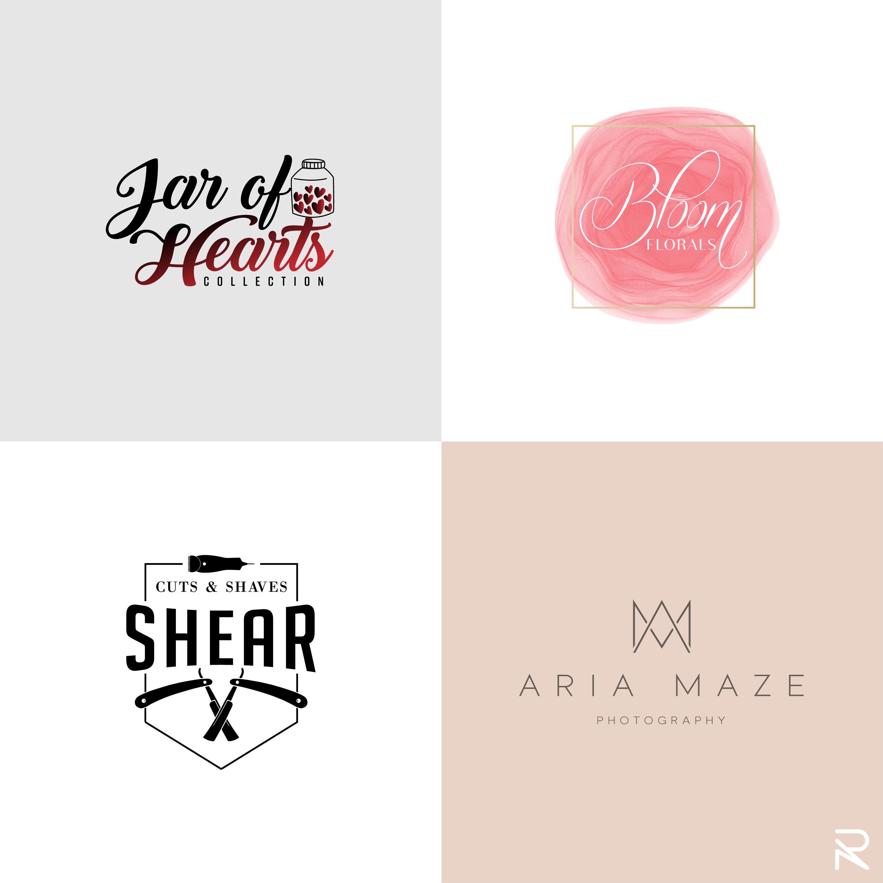 Custom Logo Design Package 5 Unique Concepts Professional | Etsy