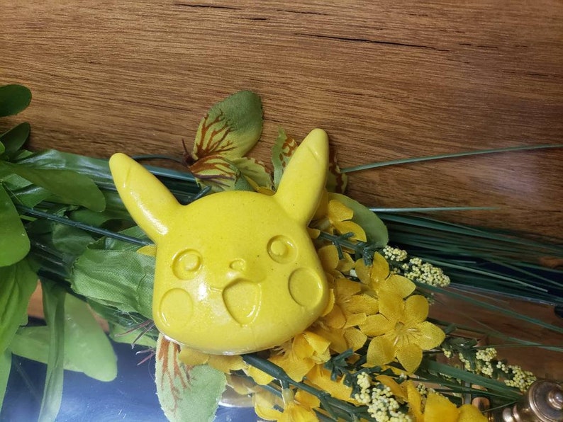 Pikachu Electrifying Bar Soap Sour Apple Scent - Etsy