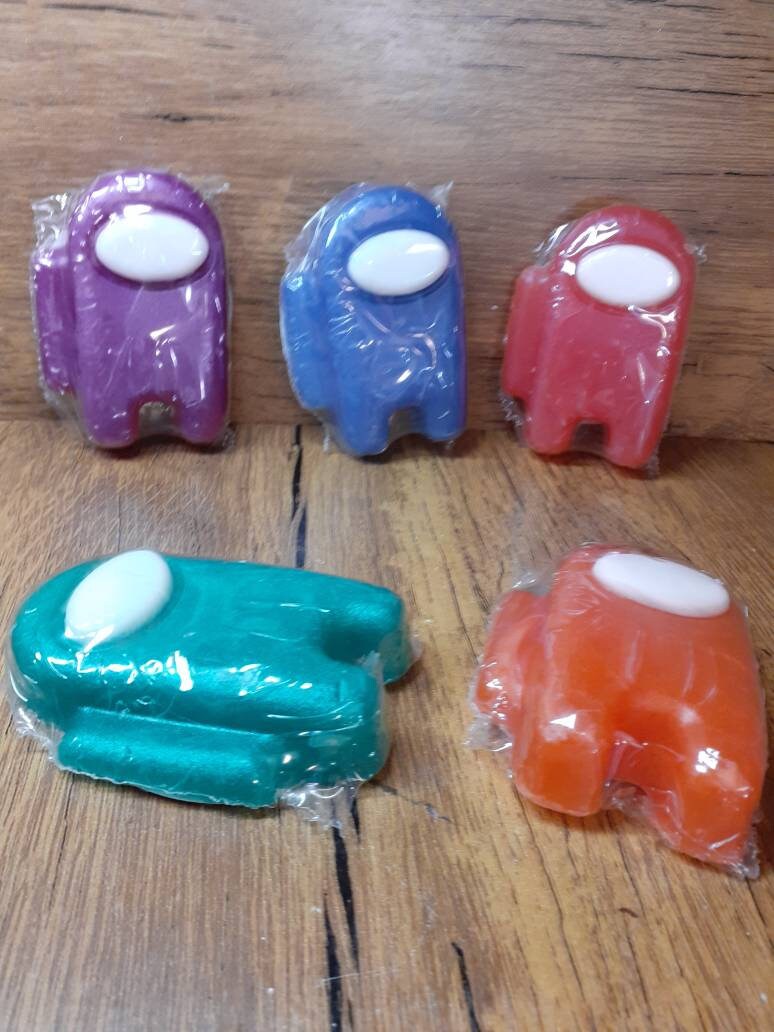 A Very Sus Soap - Among Us Crewmate Soap - Etsy
