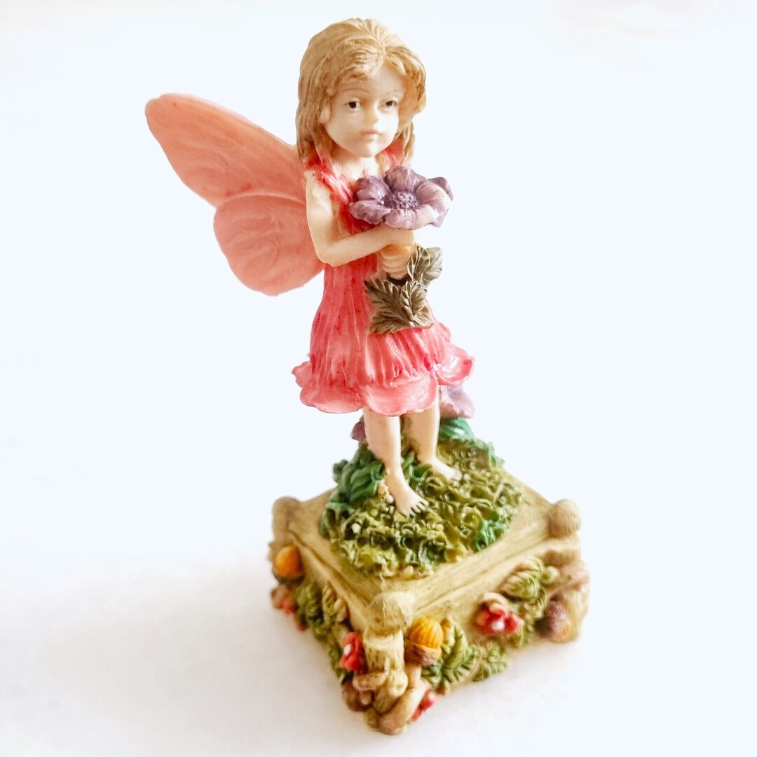 Vintage 3D Fairy Girl Standing Trinket Box | Hand Crafted Trinket Box ...