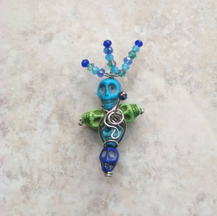 Voodoo Doll Pendants Themed Colors - Etsy