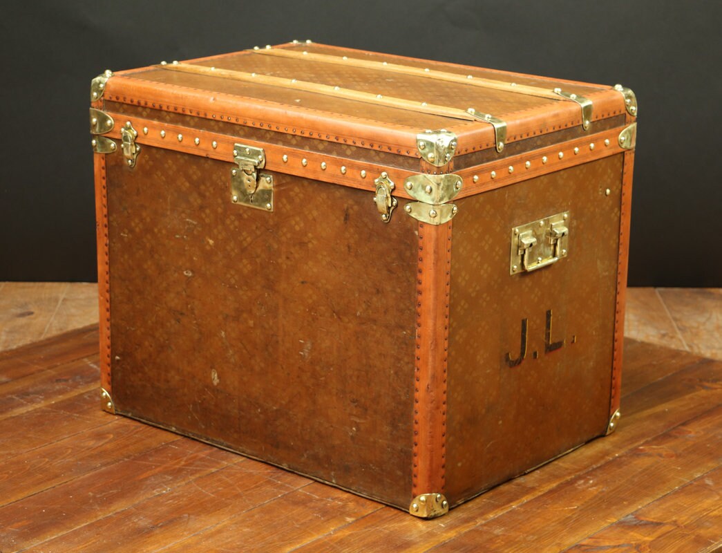 Steamer Trunk Monogram From " Aux Etats-unis" - Etsy