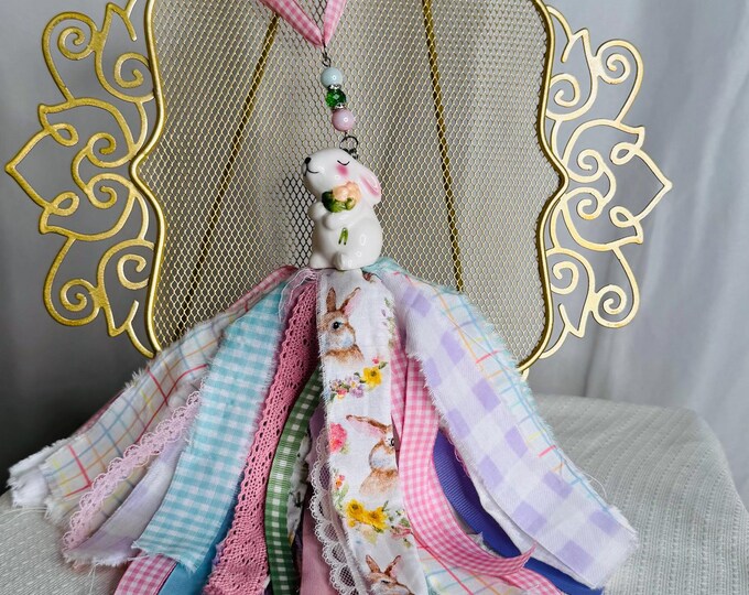 Easter Bunny Salt Shaker Tassel | One of a Kind Hand Crafted Pieces ...
