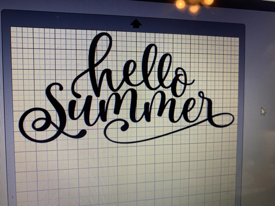 Hello Summer Vinyl Decal | Multiple Sizes Available | Decal Only | Not ...