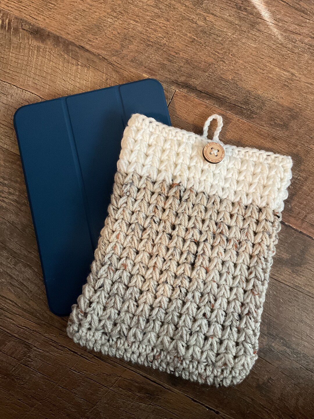 Crochet Ipad/tablet Sleeve for 10x7” Size | Fits With or W/out a Case ...