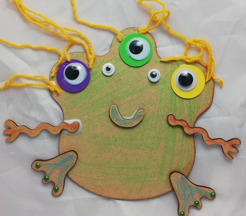 Make Your Own Wee Monster Art Kit - Etsy
