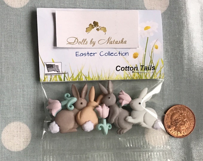 Novelty Buttons Cotton Tails novelty Buttons Cakes/ Craft/ Sewing ...
