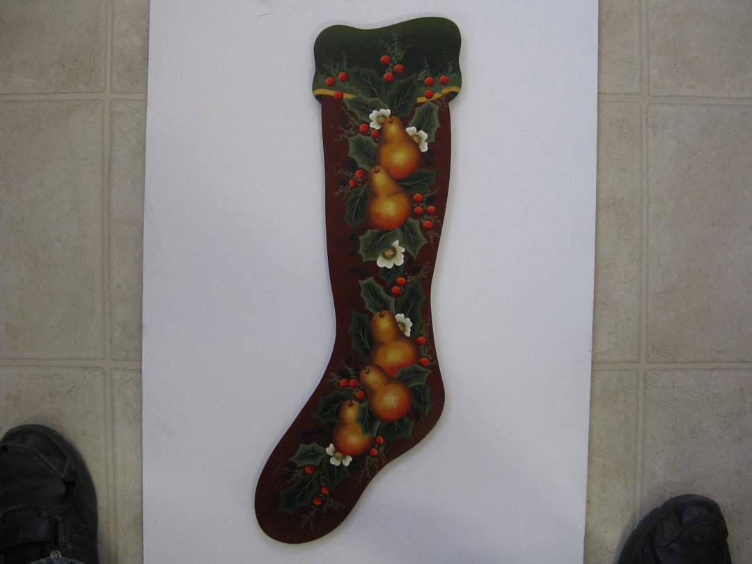 Wood Christmas Stocking - Etsy