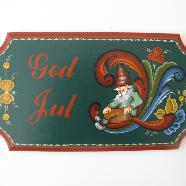 God Jul Sign - Etsy