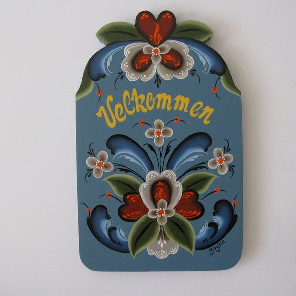 Velkommen Sign - Etsy