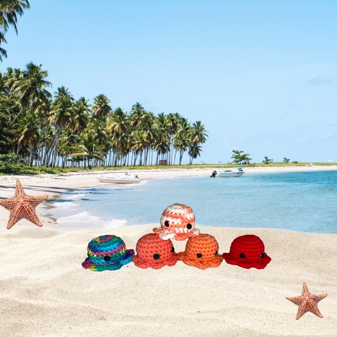 Octopus Arigurumi Plush Mini Octopus Crochet Sealife Octi - Etsy