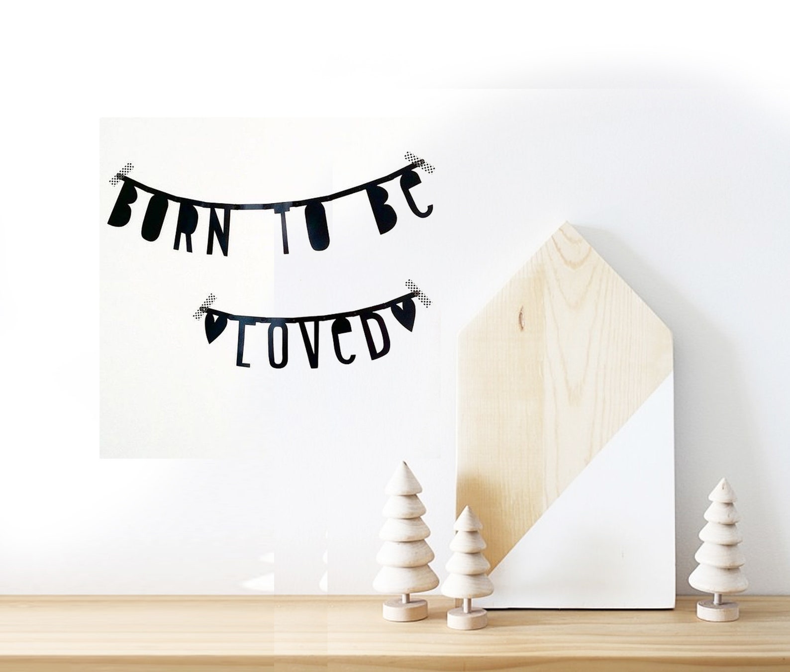 Letter Banner SVG Letter Garland Svg Valentines Day Banner | Etsy Canada