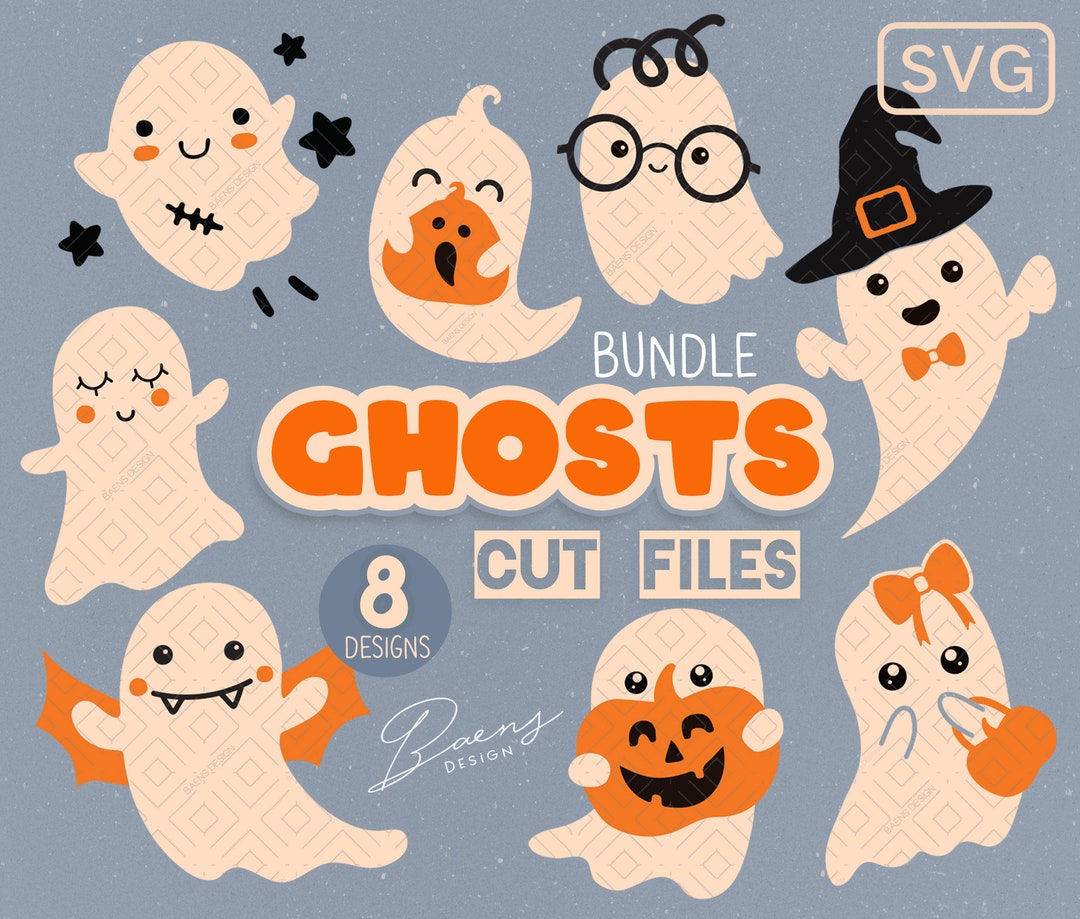 Halloween Bundle Svg, Ghost Svg, Pumpkin Svg, Halloween Cricut, SVG for ...