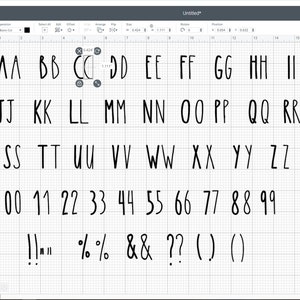 Skinny Font, Rae Dunn Font, FARMHOUSE FONT SVG, Rae Dunn Inspired Font ...