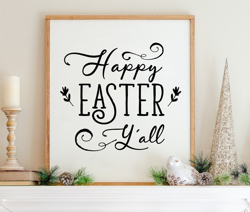 Easter Svg Bundle Easter Svg Easter Decor Svg Happy Easter - Etsy