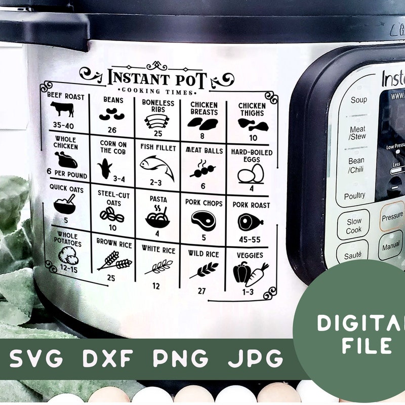 Instant Pot Decals - Etsy