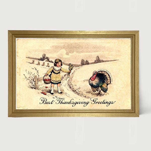 Thanksgiving Vintage - Etsy