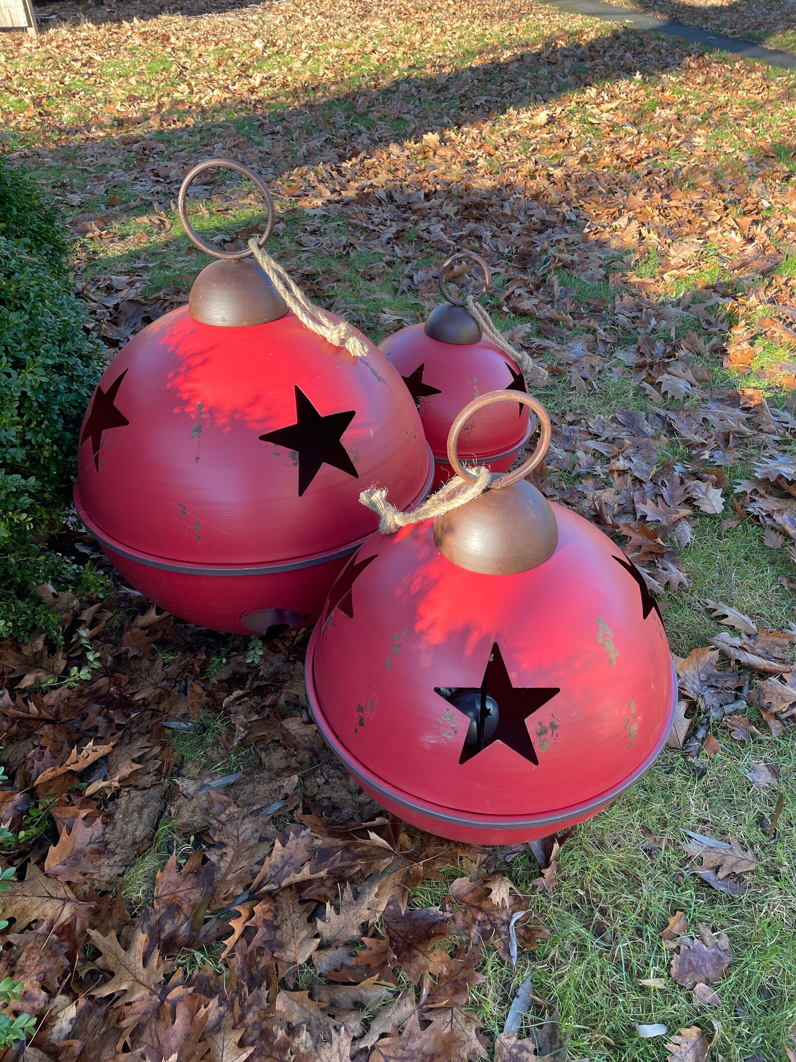 Limited Jumbo/giant Bells | Farmhouse Christmas | Beautiful Metal ...