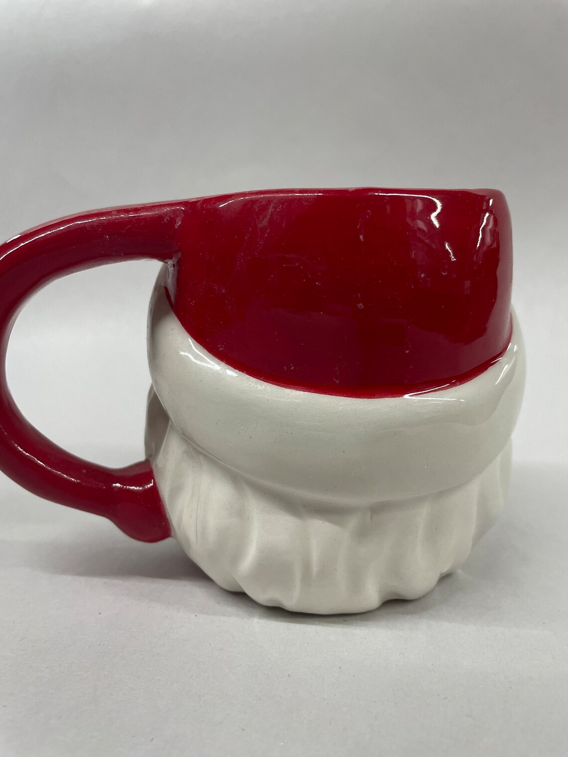 Retro Santa Ceramic Mug | Retro Christmas | Vintage Style Christmas - Etsy