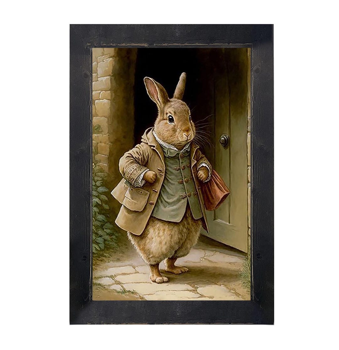 Mr Higgins Friend: [framed Print] Spring Bunny Painting | Cute Woodland ...