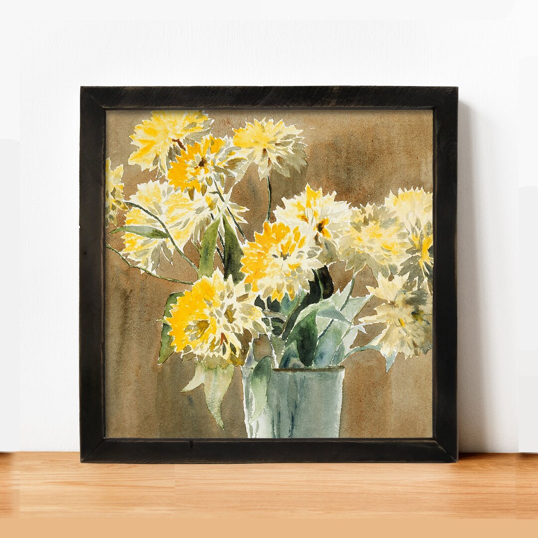 Yellow Flowers: [framed Print] Vibrant Yellow Flowers That Brighten up ...
