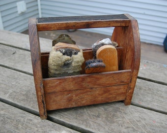 Shoe shine holder | Etsy