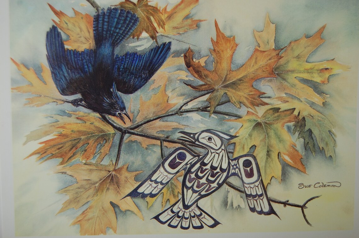 Native Canadian Indigenous Inuit Art Cards Frameable 9 X - Etsy