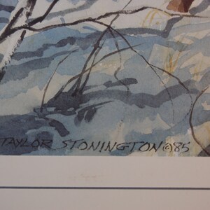 Nancy Taylor Stonington Signed Apple Barn New York Art Expo - Etsy