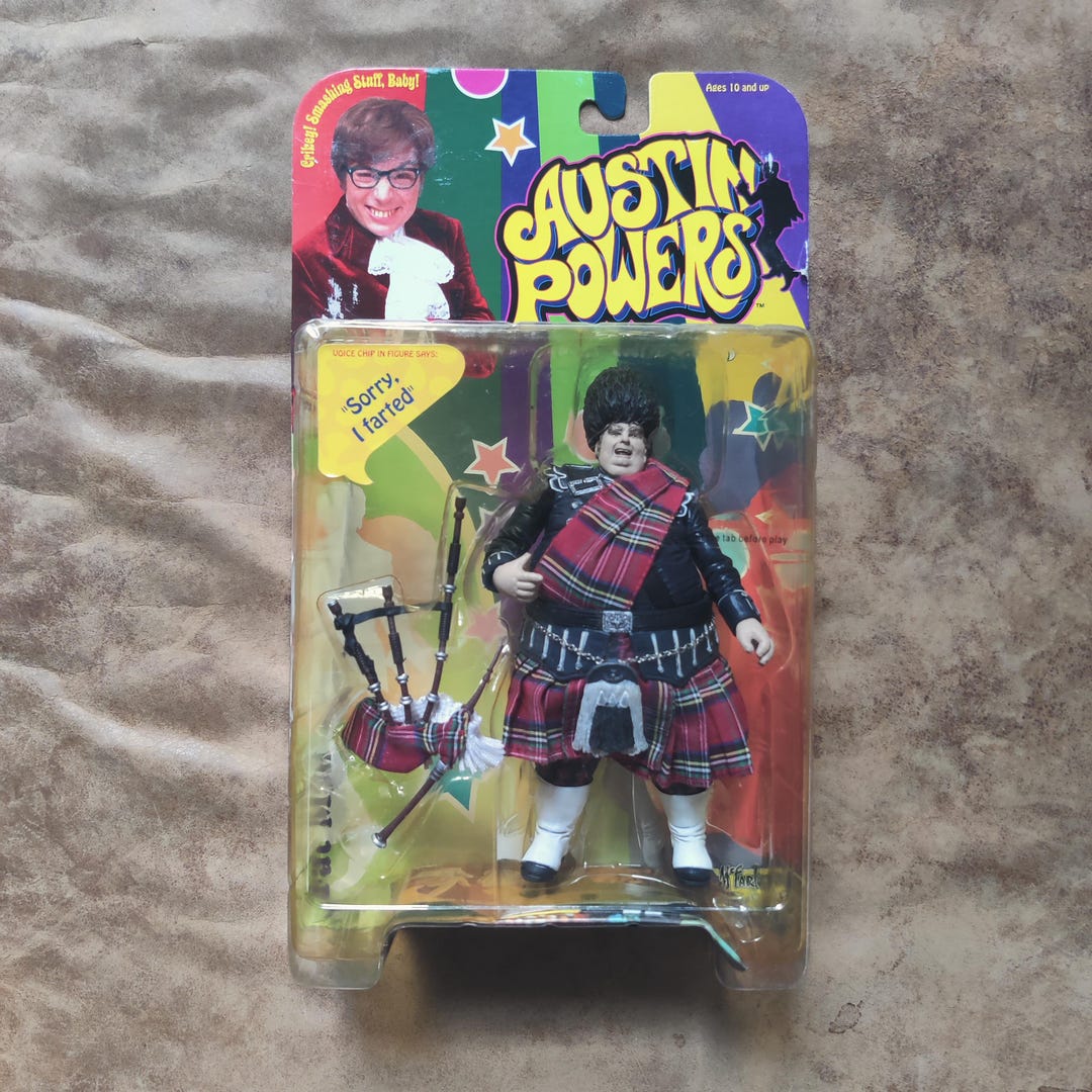 Vintage Austin Powers Fat Man 1999 Ultra Cool Action Figure NOS ...