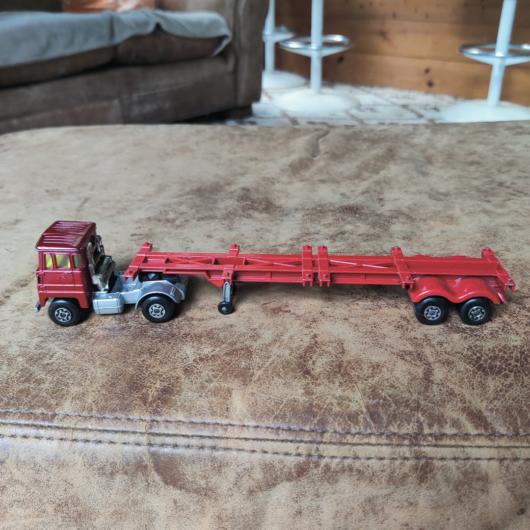 1973 Matchbox Scammell Tractor Crusader Superkings K-17 Container ...