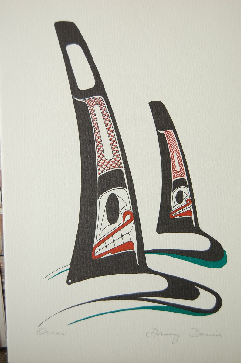 Native Canadian Indigenous Inuit Art Cards Frameable 9 X - Etsy