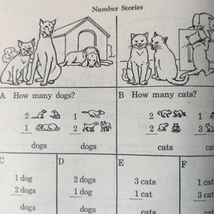 1940s-1950s Homeschool Elementary Math Book Lot 4 Books Unused ...