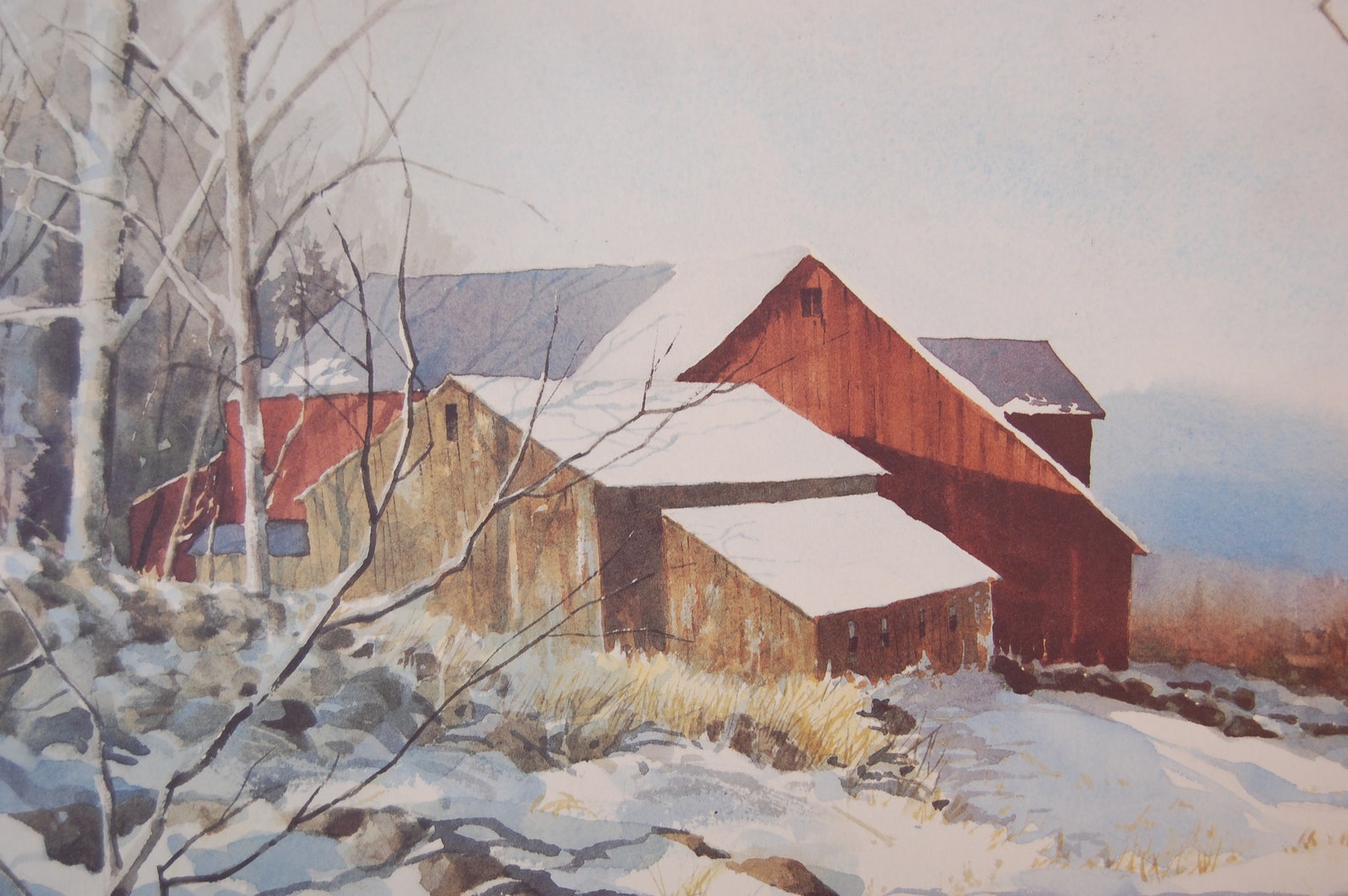 Nancy Taylor Stonington Signed Apple Barn New York Art Expo - Etsy