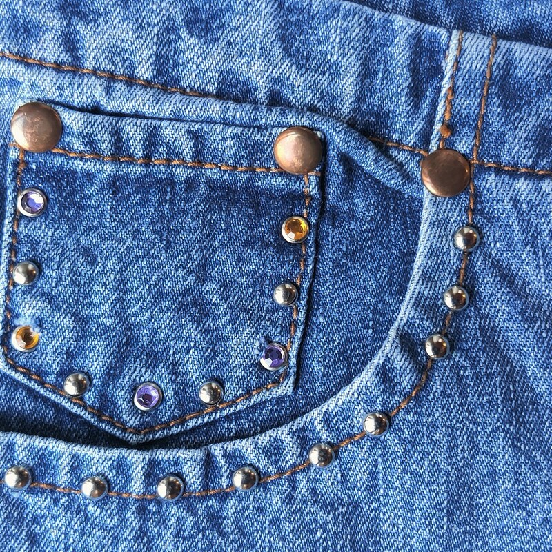 Bedazzled Jeans - Etsy