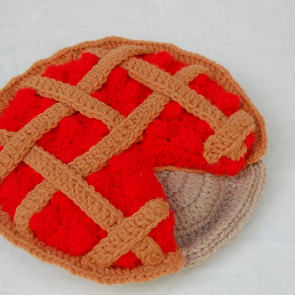 Crochet Cherry Pie - Etsy