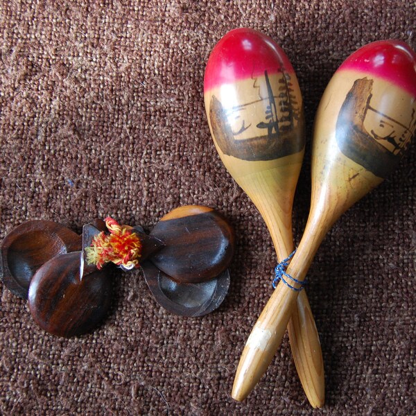 Wood Maracas - Etsy