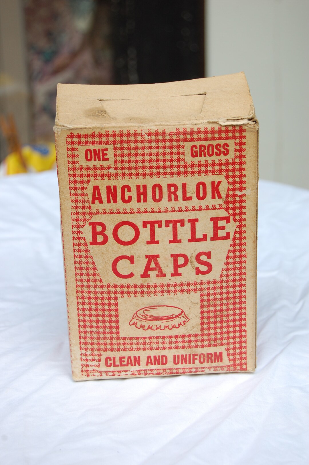 Vintage Anchorlok Bottle Caps One Gross Full Box With Hires Root Beer ...