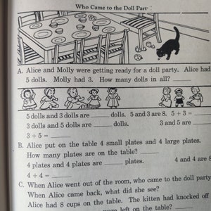 1940s-1950s Homeschool Elementary Math Book Lot 4 Books Unused ...