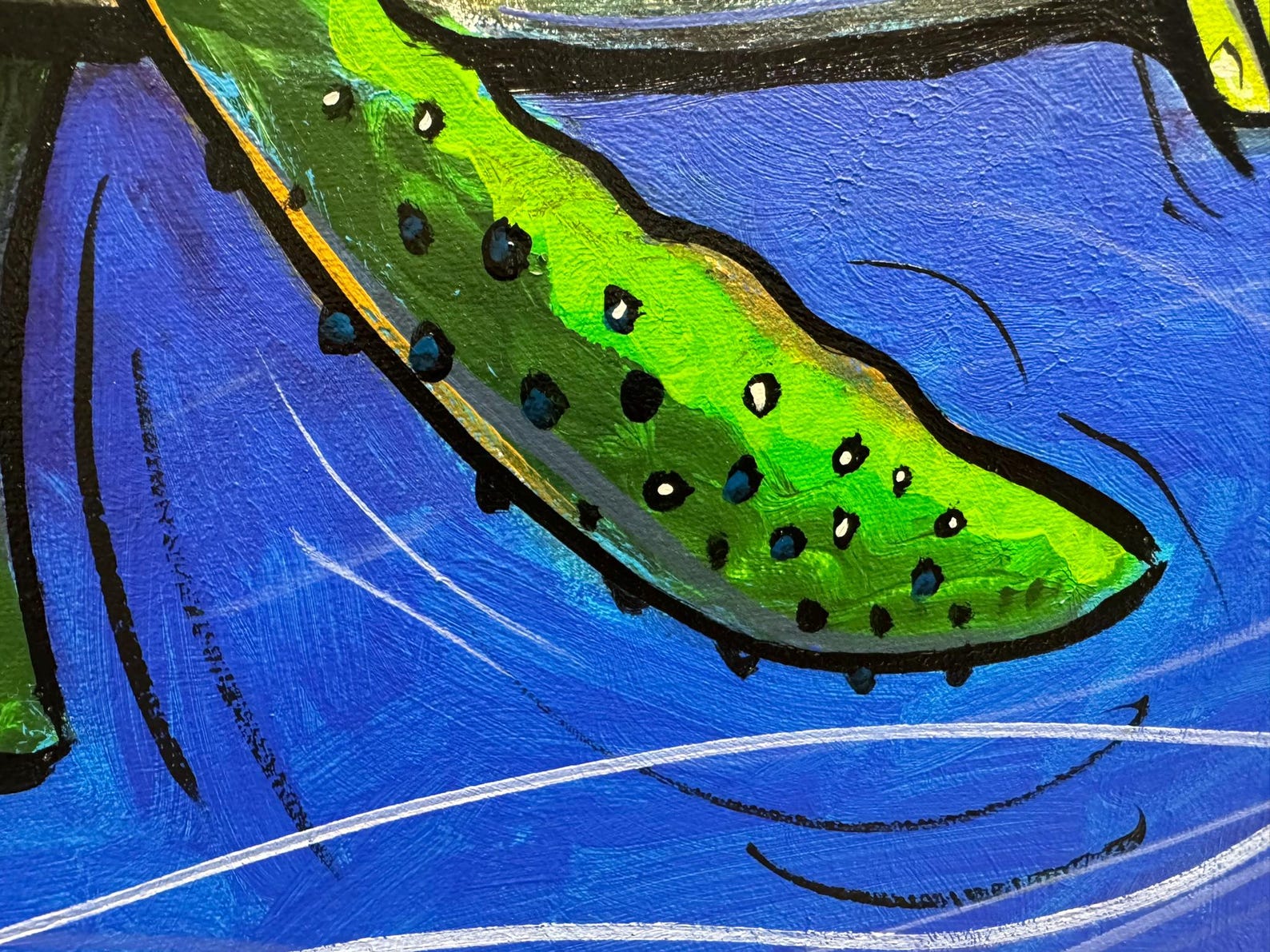 Bubbles the Fish, by Artist John Donato - Etsy