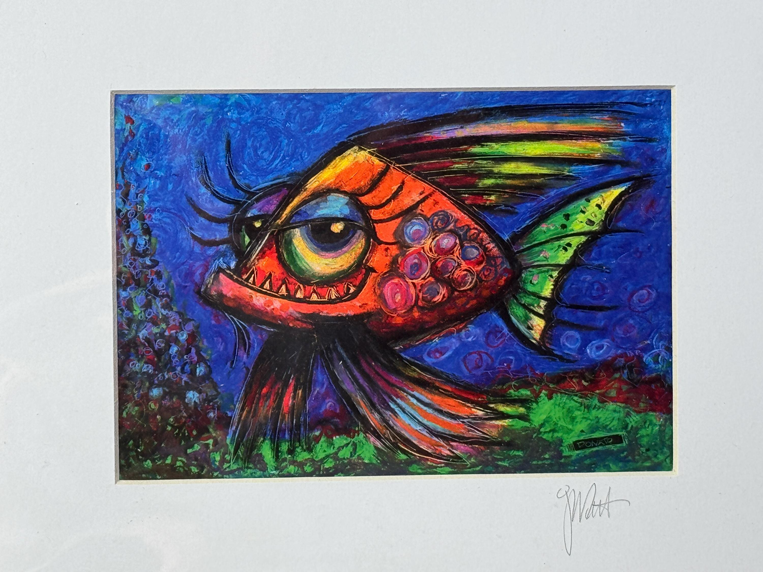Lady Fish, by Artist John Donato - Etsy
