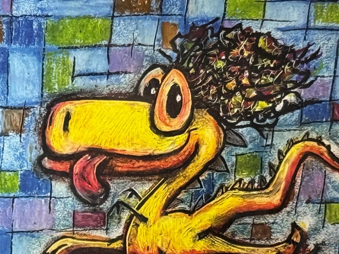 Neoplastisaurus, by Artist John Donato - Etsy