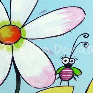 Gigglebuggers Butterfly Art Print, John Donato, Ladybug, Garden Print ...